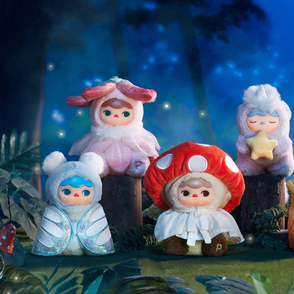 Popmart PUCKY Forest Party Series-Vinyl Plush Pendant Blind Box ...