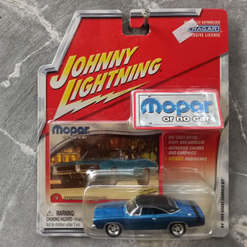 Rare Johnny Lightning 1969 Dodge Charger R/T (2003 Mopar Or No Car ...
