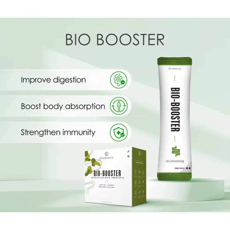Kinohimitsu Bio-Booster Probiotics & Prebiotics Supplement Sachet 8g ...