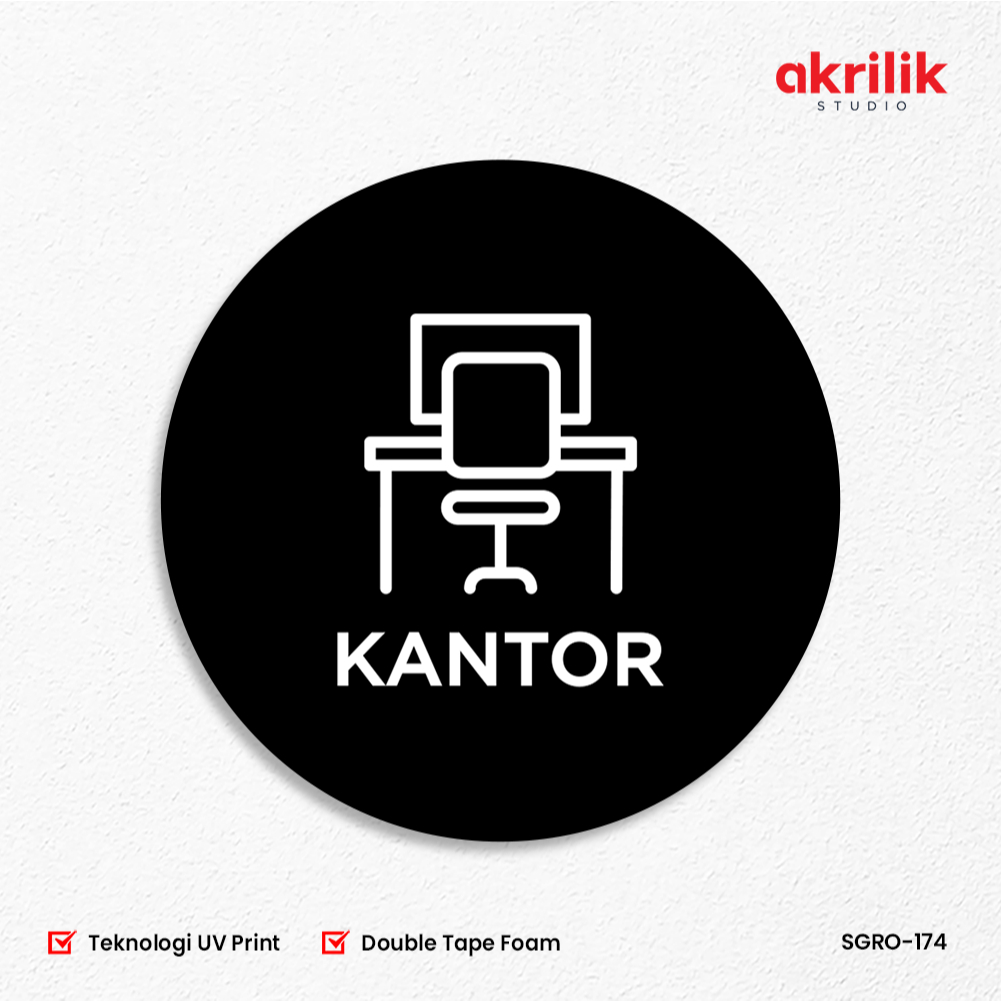 Office Room Label Nameplate Signage Acrylic Acrylic Sign Board Wall ...