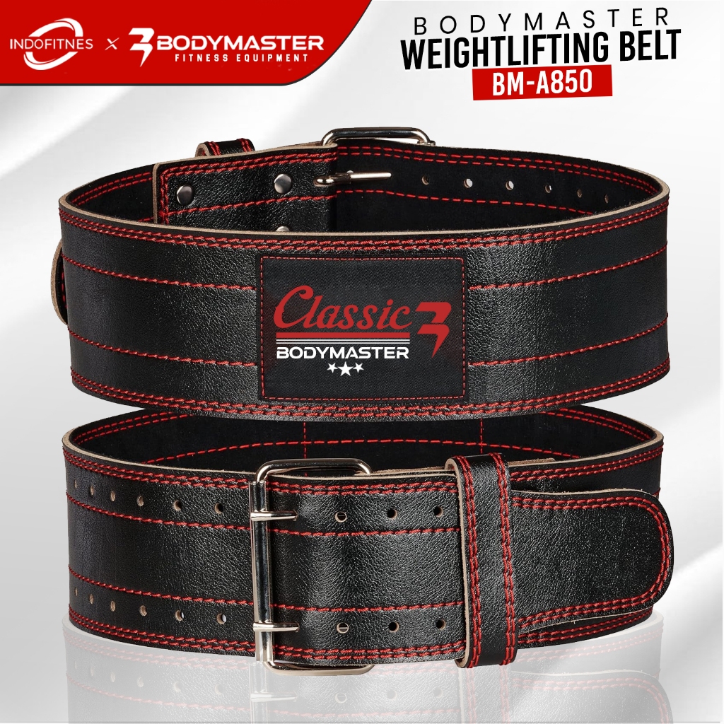 Bodymaster Gym Belt BM-WB850 Classic Style Prong Weightlifting Belt ...