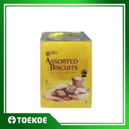 Nissin Assorted Yellow Canned Biscuits 1100g | Shopee Singapore