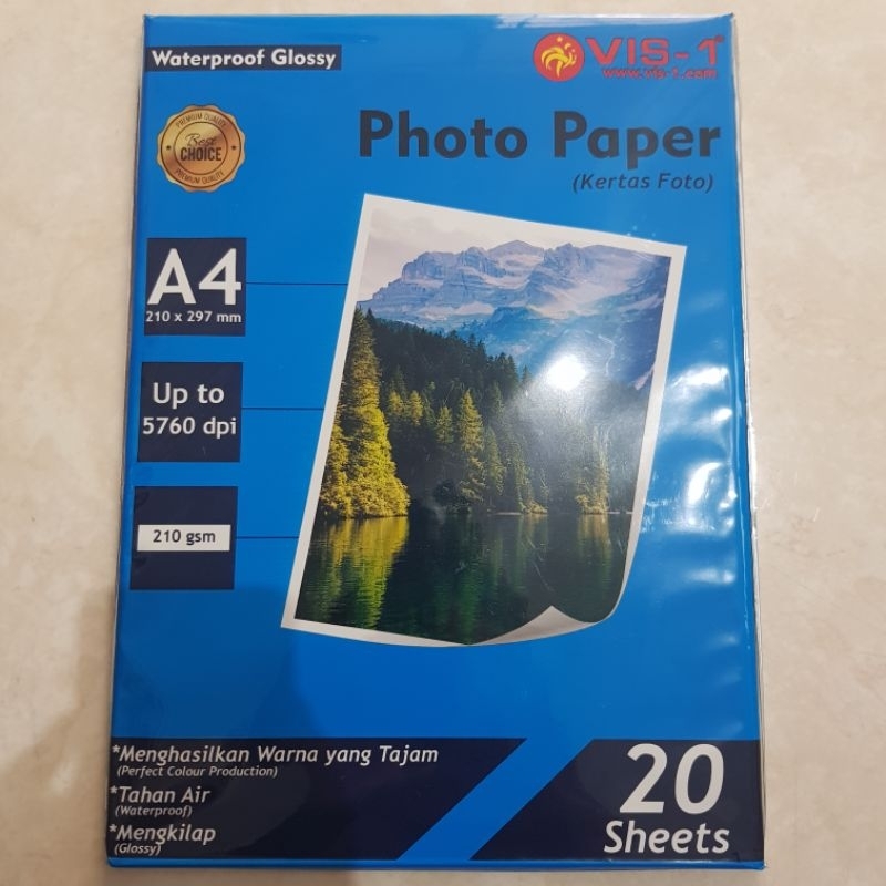 210gsm glossy photo paper | Shopee Singapore