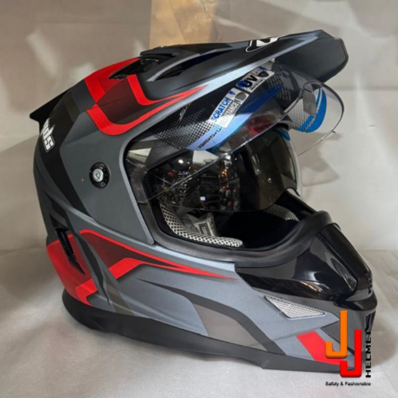 Mds Super Pro Helmet Pattern (Double Visor) (100% Original MDS ...