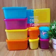 Petite fiesta tupperware vegetable container for chili sauce (2pcs ...