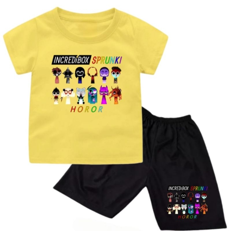 Boys-girls sprunki incredibox Horror clothes/Children's sprunki horror ...