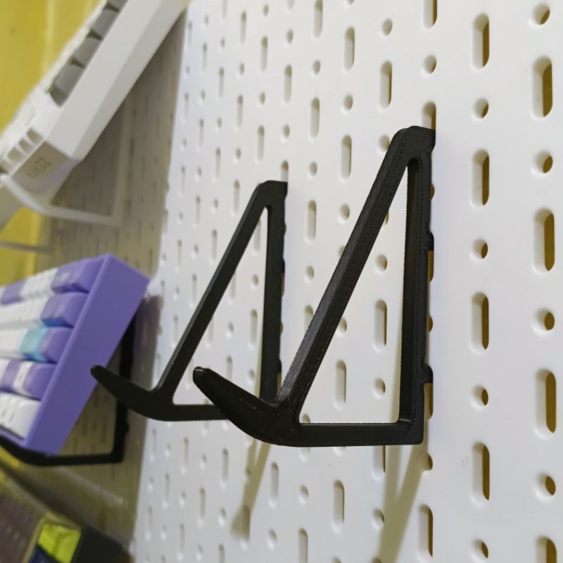 GANTUNGAN Keyboard stand hook pegboard hanger | Shopee Singapore