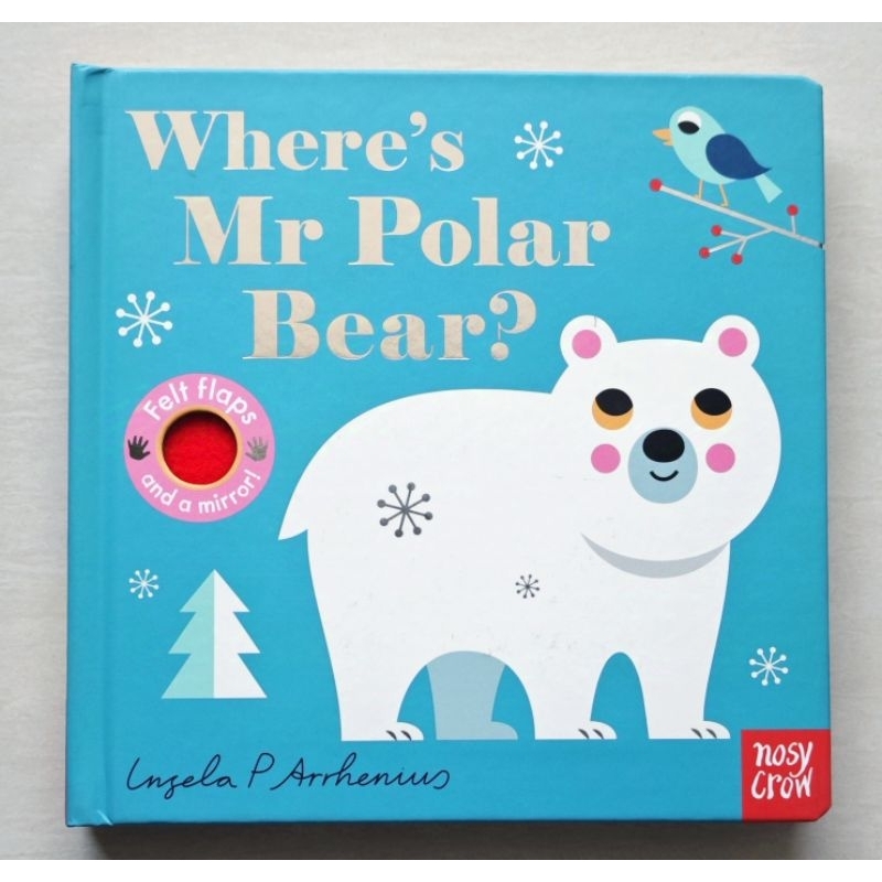 Nosy Crow - Felt Flaps: Where's Mr Polar Bear? | Shopee Singapore