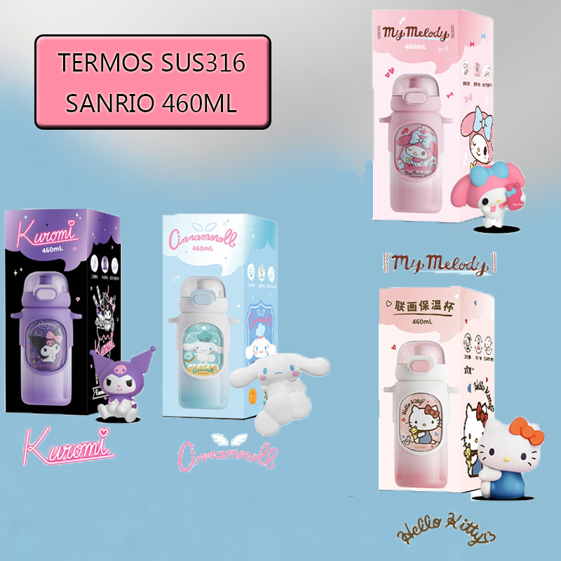 TERMOS ORIGINAL SANRIO LICENSE Children's Sanrio Character Thermos Tumbler Drinking Bottle 316 ...