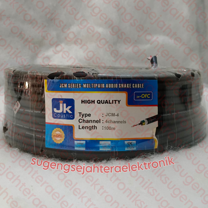 JK Coustic JCM-4 4 Channel Snake Cable Pure Copper Input Original ...