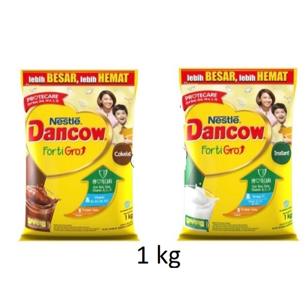 Dancow Fortigro 1kg Instant dancow Milk Powder 1kg and dancow Chocolate ...