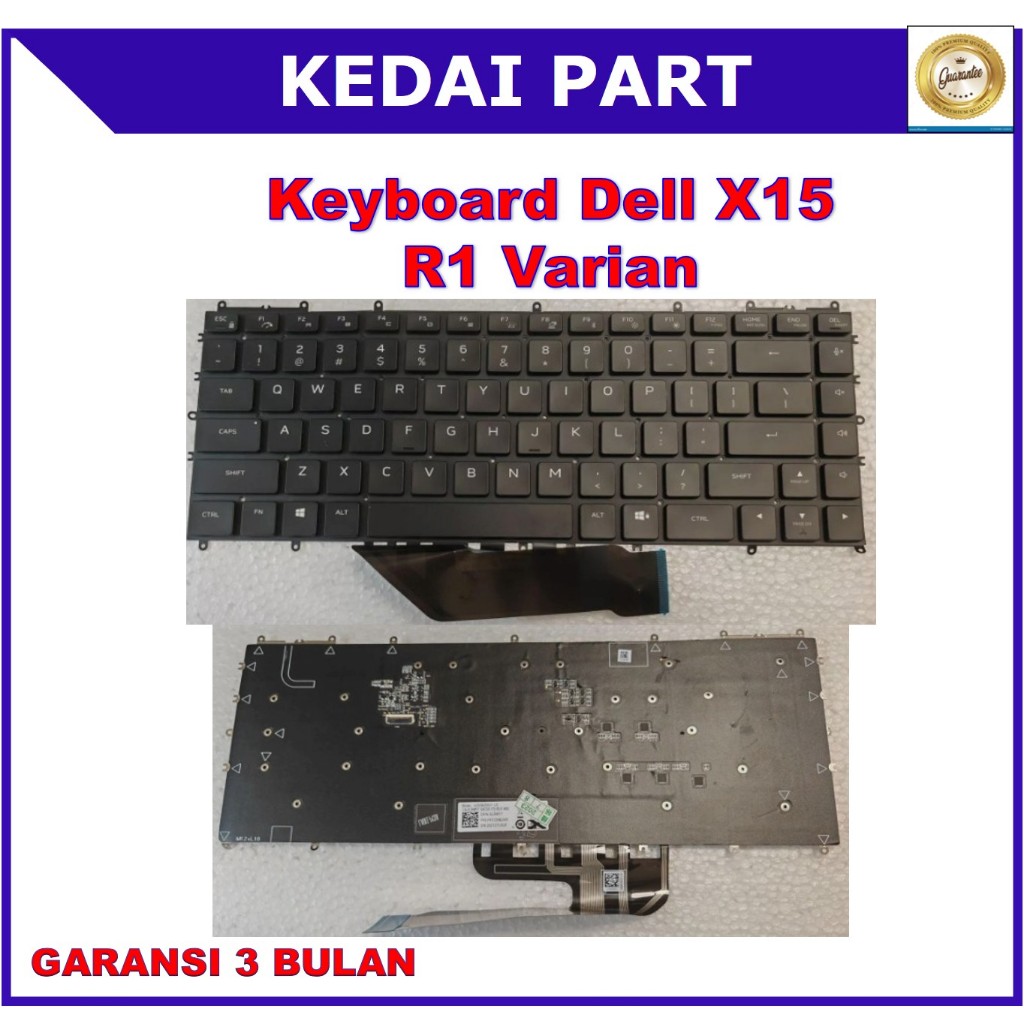 Dell Alienware X15 R1 R2 Black RGB Backlight Backlite Keyboard | Shopee ...