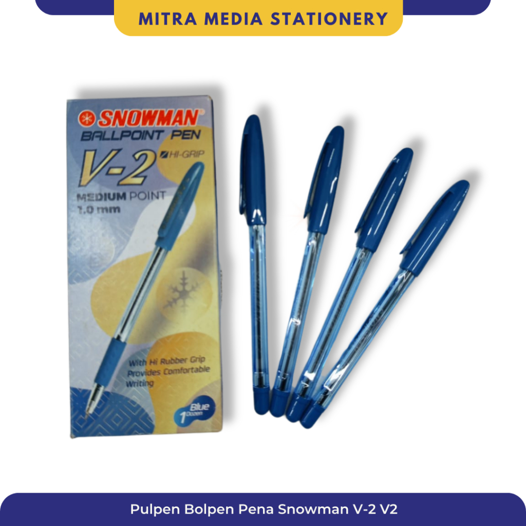 Snowman V-2 V2 1.0 mm Ballpoint Pen (PCS) | Shopee Singapore