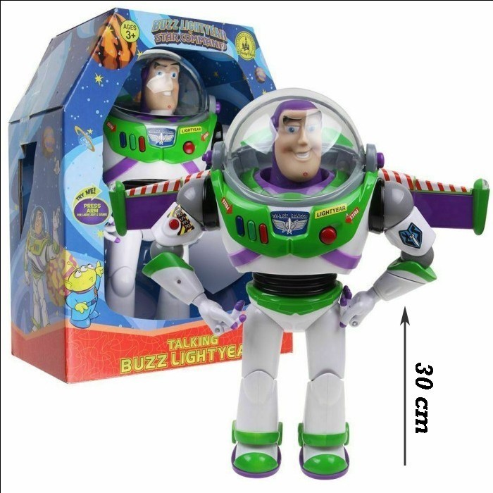 Toy Story Talking Buzz Lightyear Of Star Command Disney Parks | Shopee ...