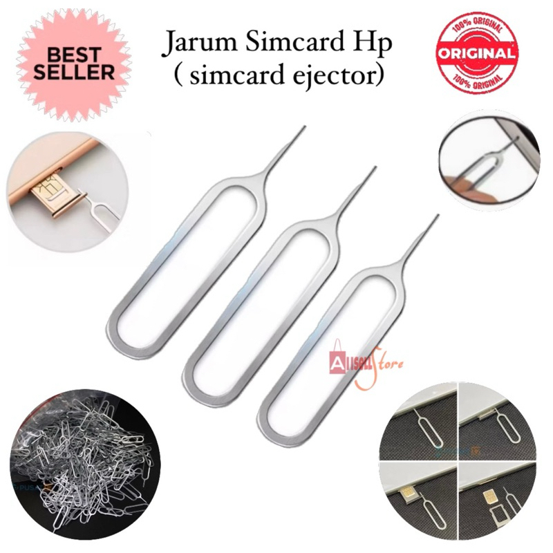 HP 10 Pcs Card Opener Puncture Needle / Simcard Nossy Ejector / Sim ...