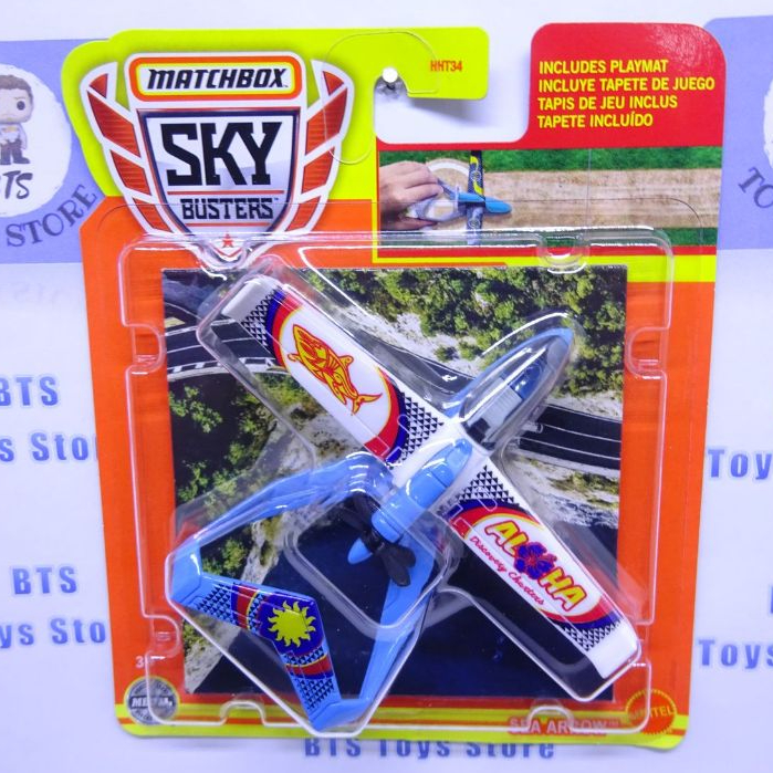 Matchbox Sky Busters Sea Arrow Blue | Shopee Singapore