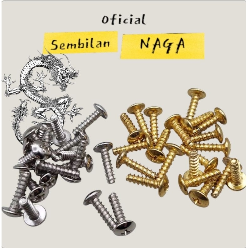 20 PCS Honda Body Bolts GOLD SILVER Color 4x12 Honda Body Cover Bolts ...