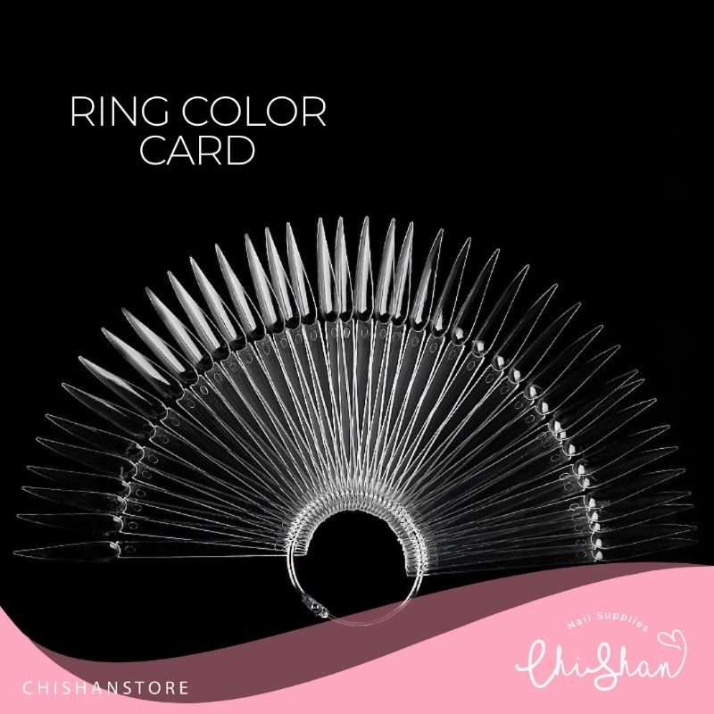 Color CHART RING DISPLAY NAIL ART NAIL NAIL NAIL RING CHART PREMIUM ...