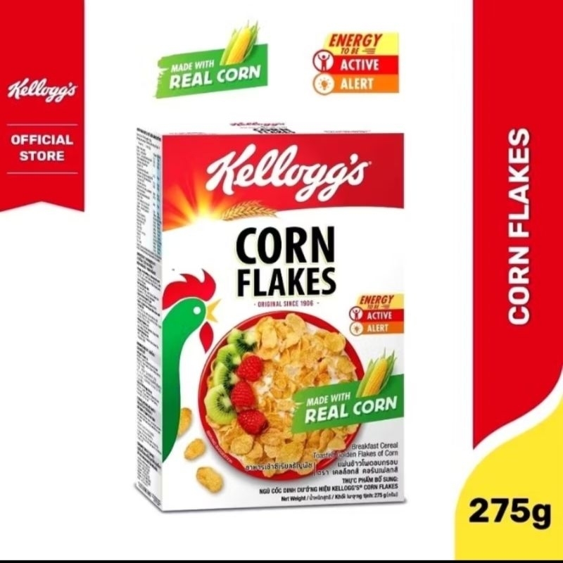 Cereal Kellog's Corn Flakes 275 grams. Kellogs Cereal | Shopee Singapore