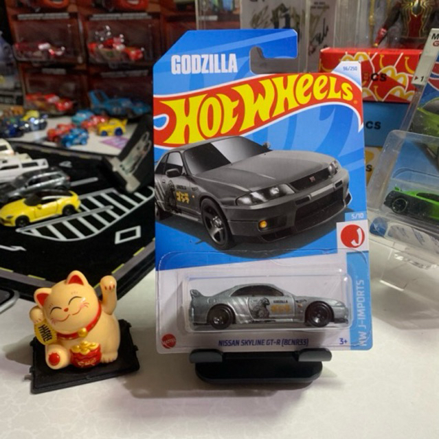Hotwheels NISSAN SKYLINE GTR R33 GODZILLA | Shopee Singapore