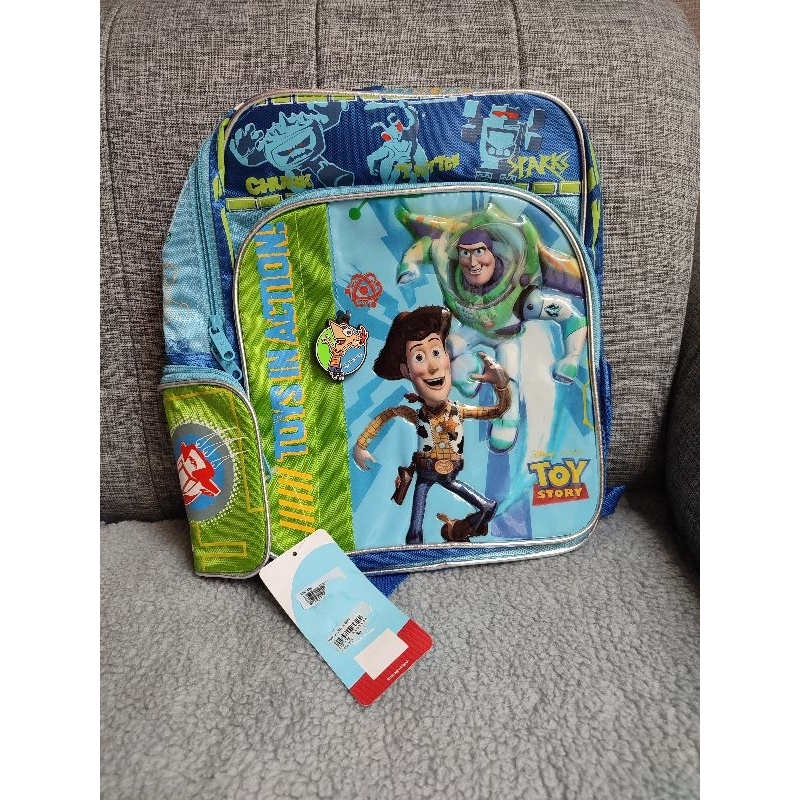 Toy story kindergarten children's backpack | Shopee Singapore