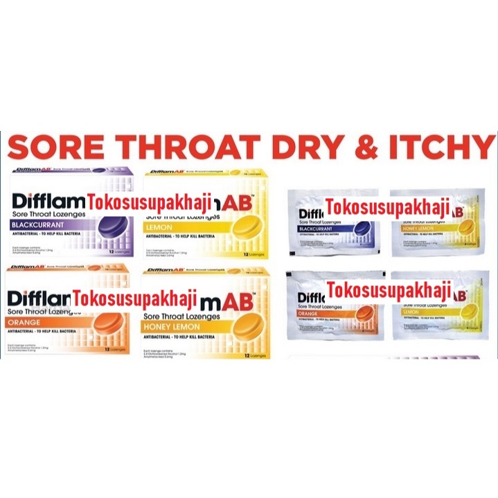 Lozenges Itchy Cough Throat Candy | Shopee Singapore