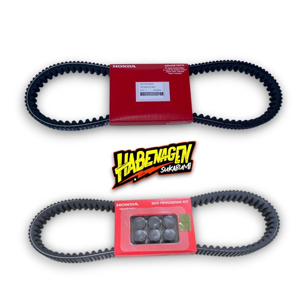 Van belt vanbelt vbelt panbel 1 one set roller roller loler fan belt ...