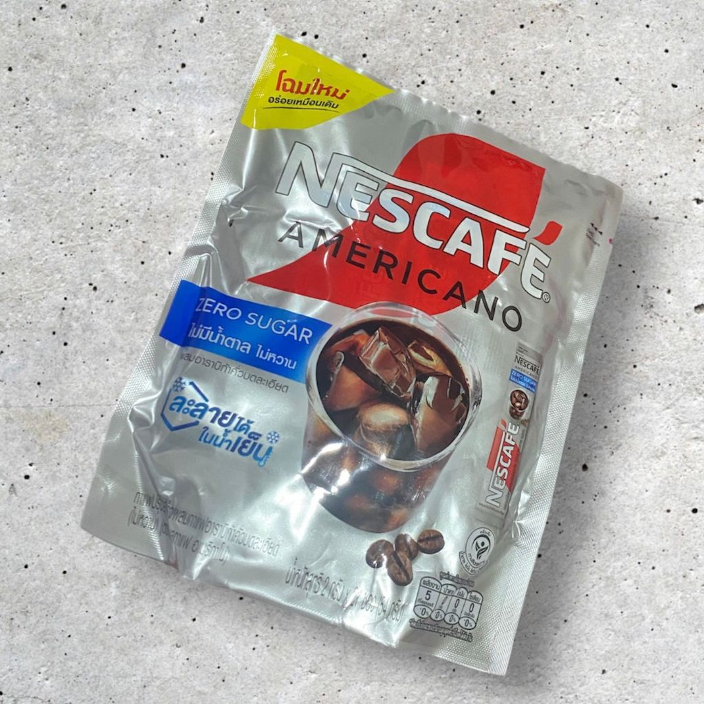 Nescafe AMERICANO ZERO SUGAR THAILAND | Shopee Singapore