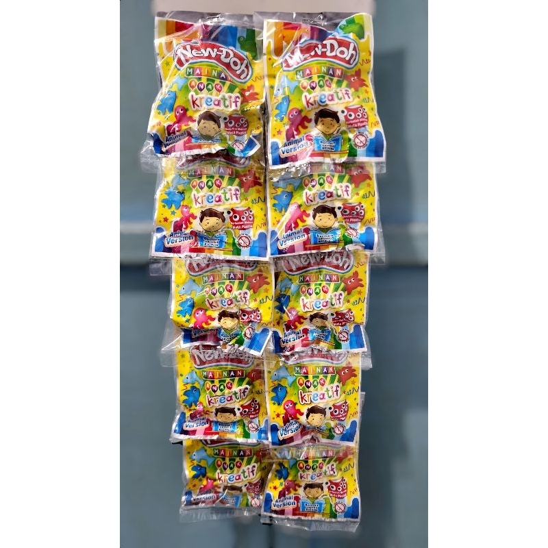 Fundoh/new doh children's educational toys (10pcs) | Shopee Singapore