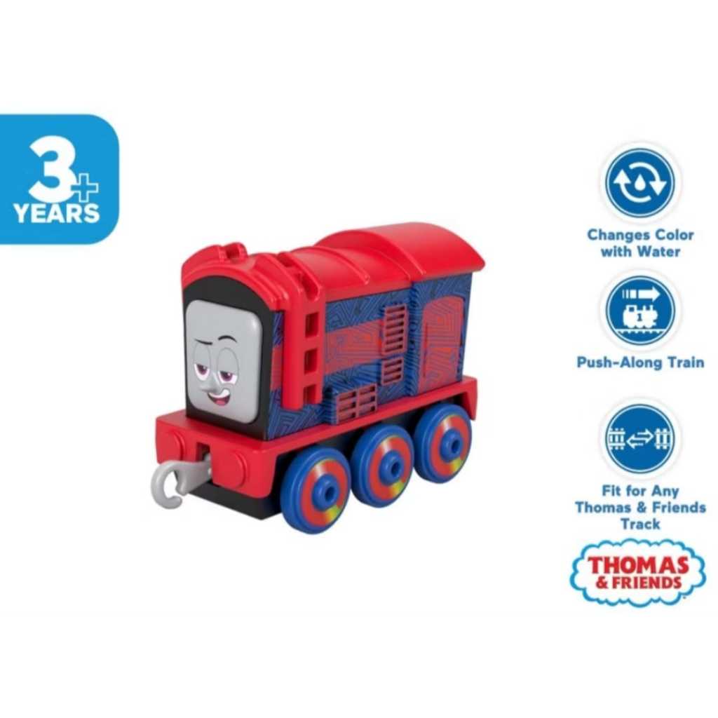 Mattel Thomas & Friends HMC30 Color Changers Neon Diesel Diecast Metal ...