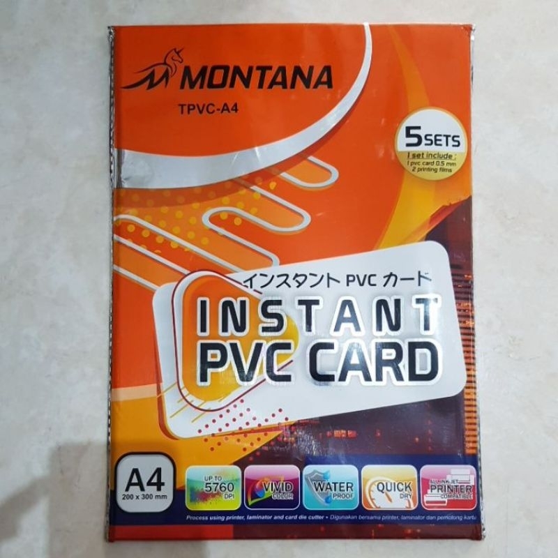 Pvc ID Card / PVC Sheet ID Card / instant ID Card material | Shopee ...