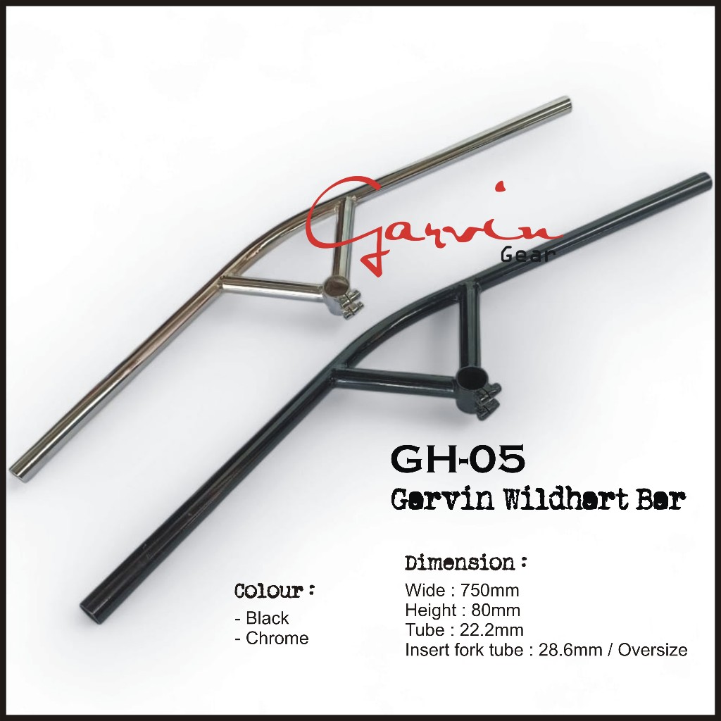 GH-05 Garvin Wildhart Bar/Similar to Bullose Bar / Commuter Bike ...