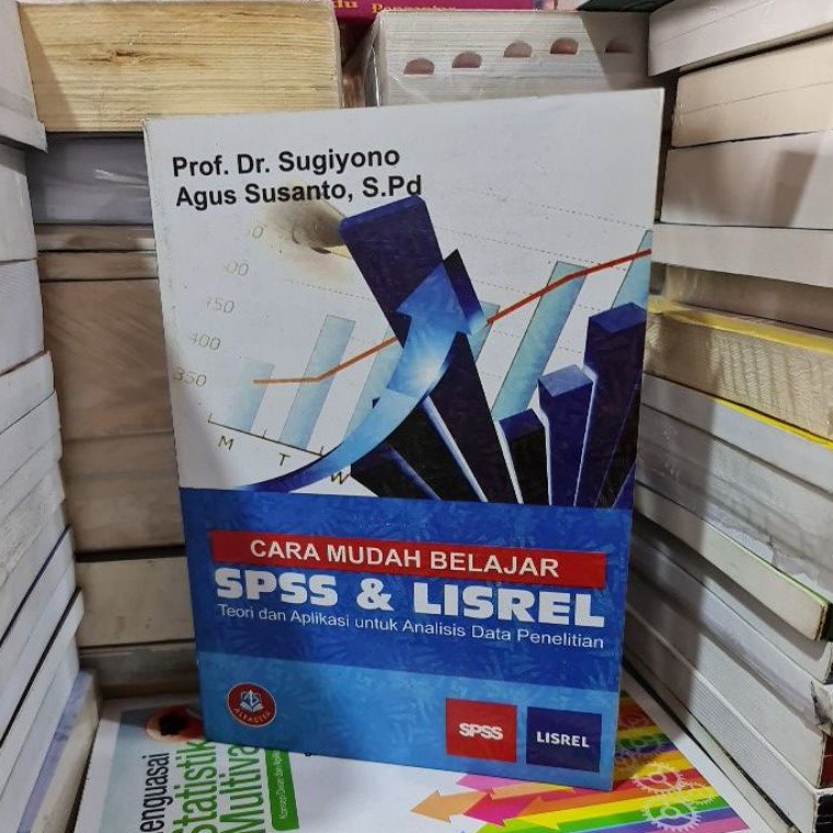 CODE C54W Easy way to learn spss and lisrel by Prof Sugiyono | Shopee ...