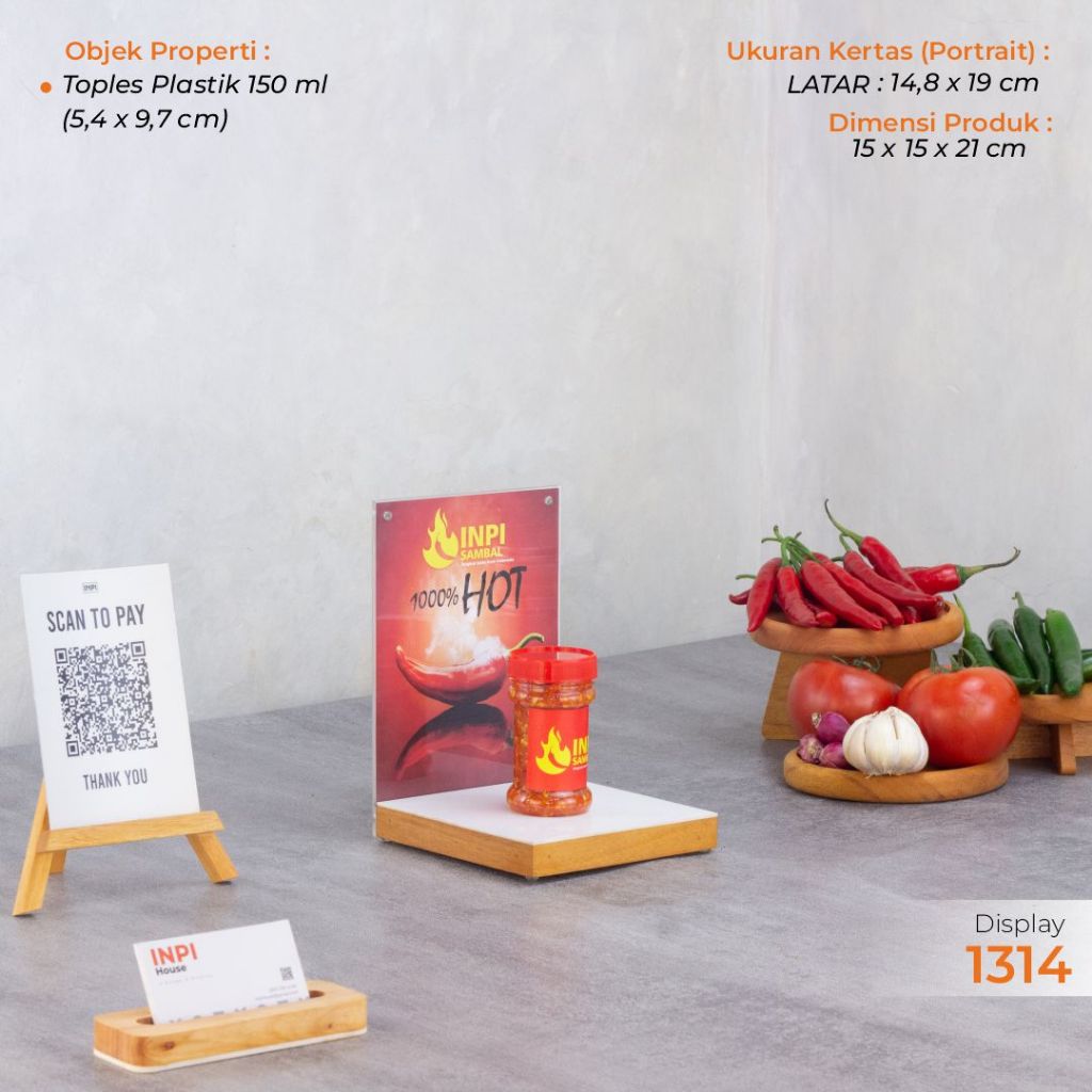 Sauce Bottle Advertising Board Exhibition Display Base - Inpihouse ...