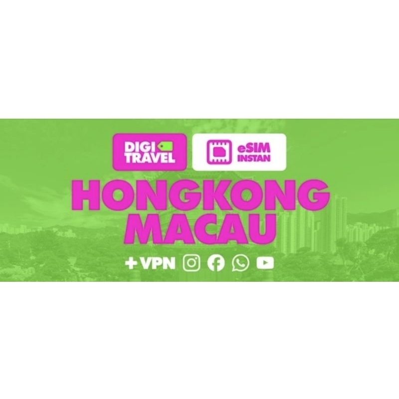 Octopus CARD HK & DIGI TRAVEL eSIM Hong Kong Macau Roaming Internet ...