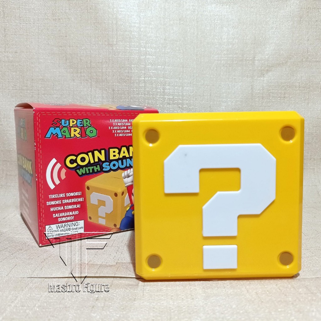 Super Mario Coin Bank Supermario piggy Bank with Sound | Shopee Singapore