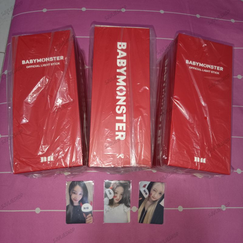 Babymonster MONSTIEZ BAEMON BLACKPINK OFFICIAL LIGHTSTICK VER. 2 NEW ...