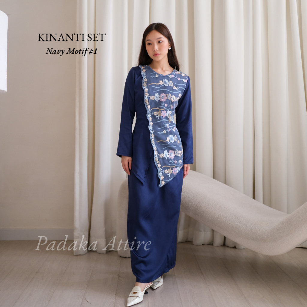 Kinanti MALAY SET - Padaka Attire - Malaysian satin brukat suit muslim ...