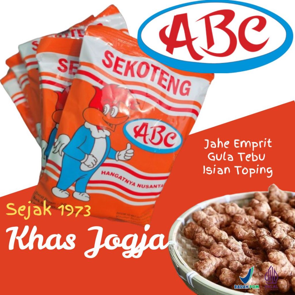Sekoteng ABC Original Instant Ginger Powder Typical of Jogja Just Brew ...