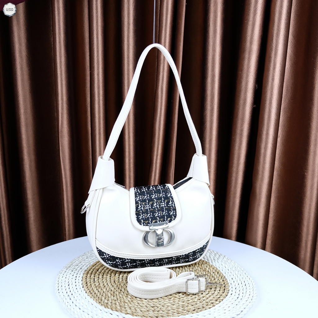 LUNA AURA Women's Shoulder Bag Amara Combination 2515 Women's Hobo ...