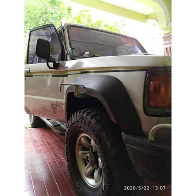 Over fender side fender Chevrolet Trooper long 5 doors Full set wide ...