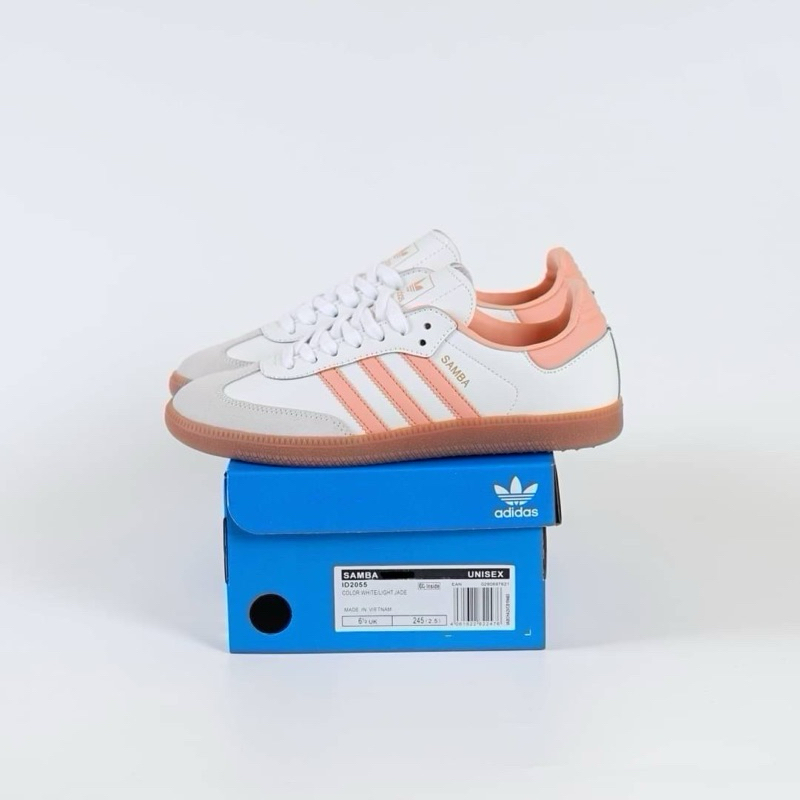 Adidas Samba OG Cloud Wonder Clay | Shopee Singapore