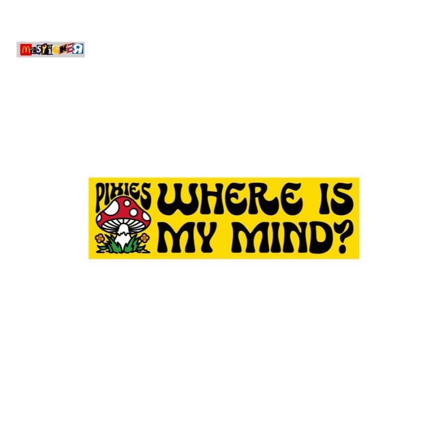 Pixies band sticker where is my mind sticker | Shopee Singapore