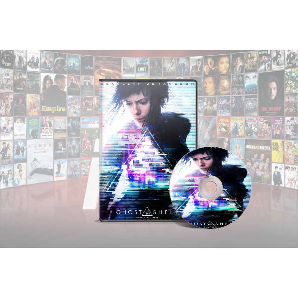 Ghost In The Shell DVD Film (2017) | Shopee Singapore