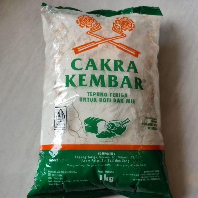 Bogasari Twin Chakra Wheat Flour 1 kg | Shopee Singapore