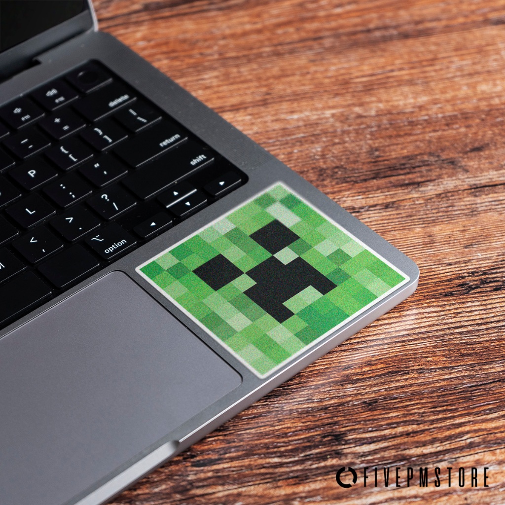 Minecraft creeper stickers - 3pcs creeper color palm rest stickers for ...