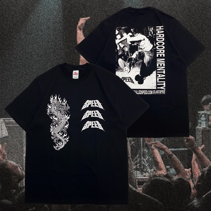 Speed Band T-Shirt - Hardcore Mentality "hc dragon" | Shopee Singapore