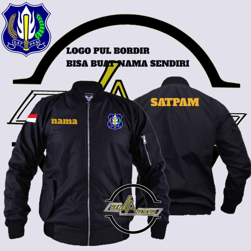 Security guard jacket / security guard bomber jacket | Shopee Singapore