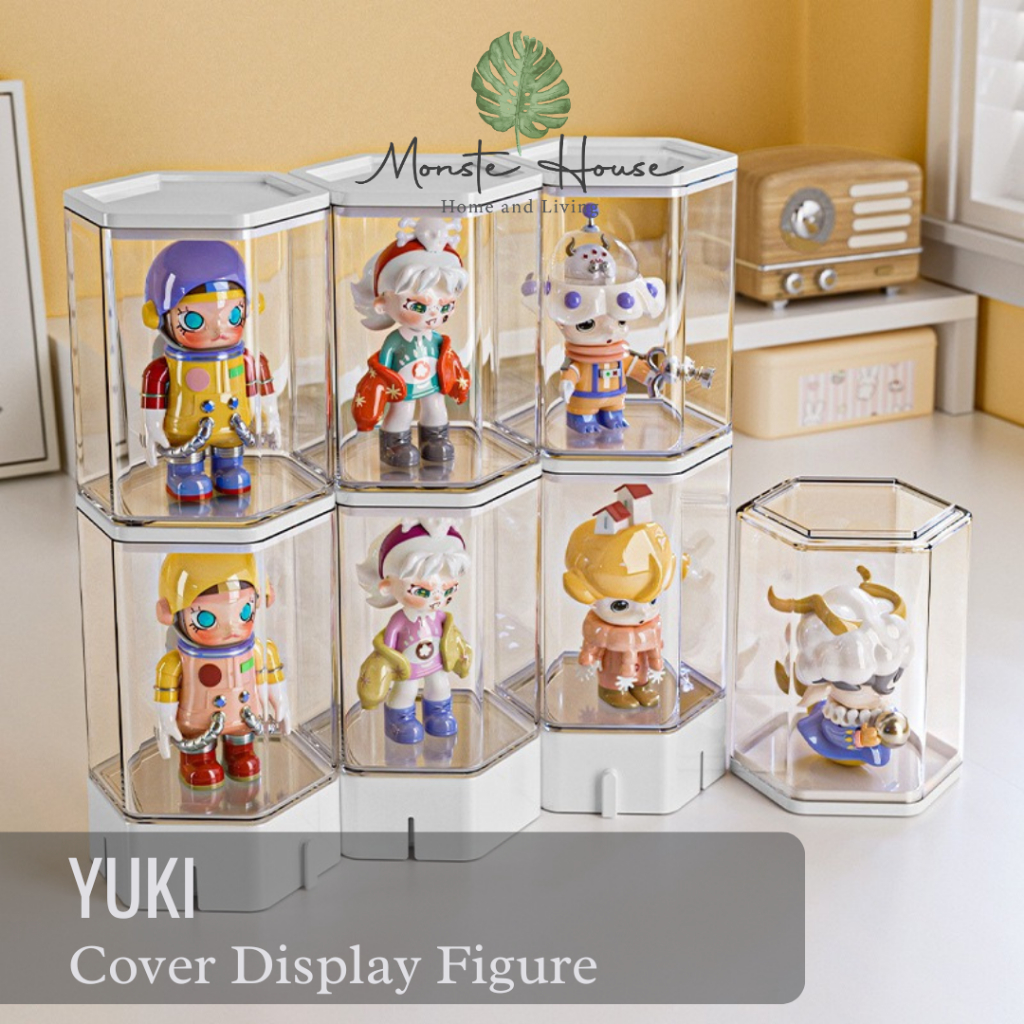 |Monste| Yuki Display Popmart Transparent Aesthetic Toy Box Aesthetic ...