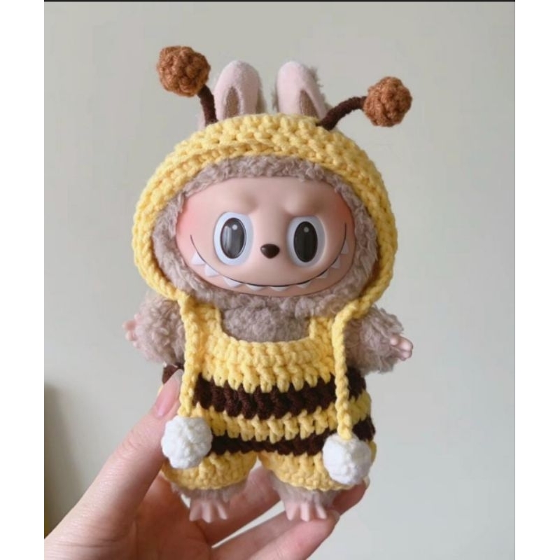 Bee Labubu Clothes Outfits Dress Only Labubu Doll Clothes 17cm Labubu ...